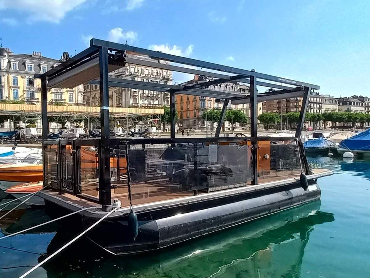 Patio Boat: Boat rental with aperitif | Geneva Tourism