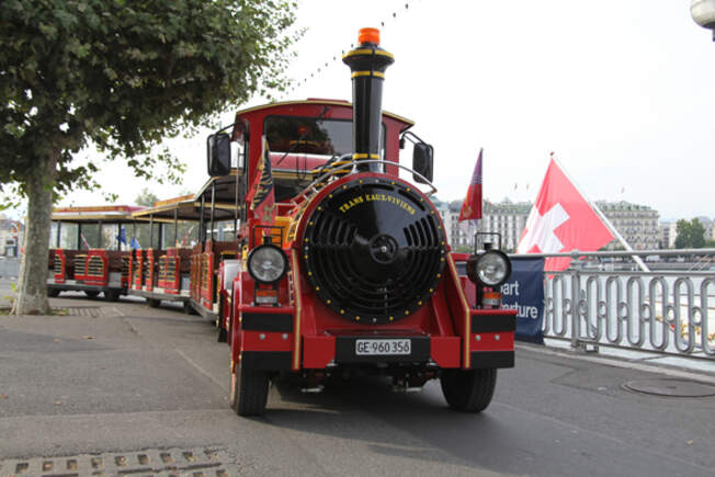 "Left shore" mini-train tour | Geneva Tourism