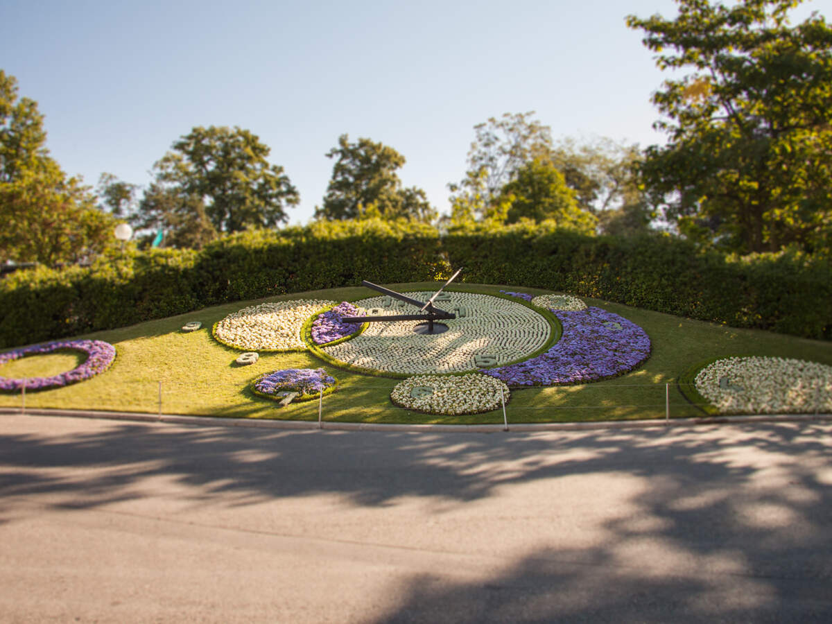 A Botanical Timekeeper - The Flower Clock | Geneva Tourism