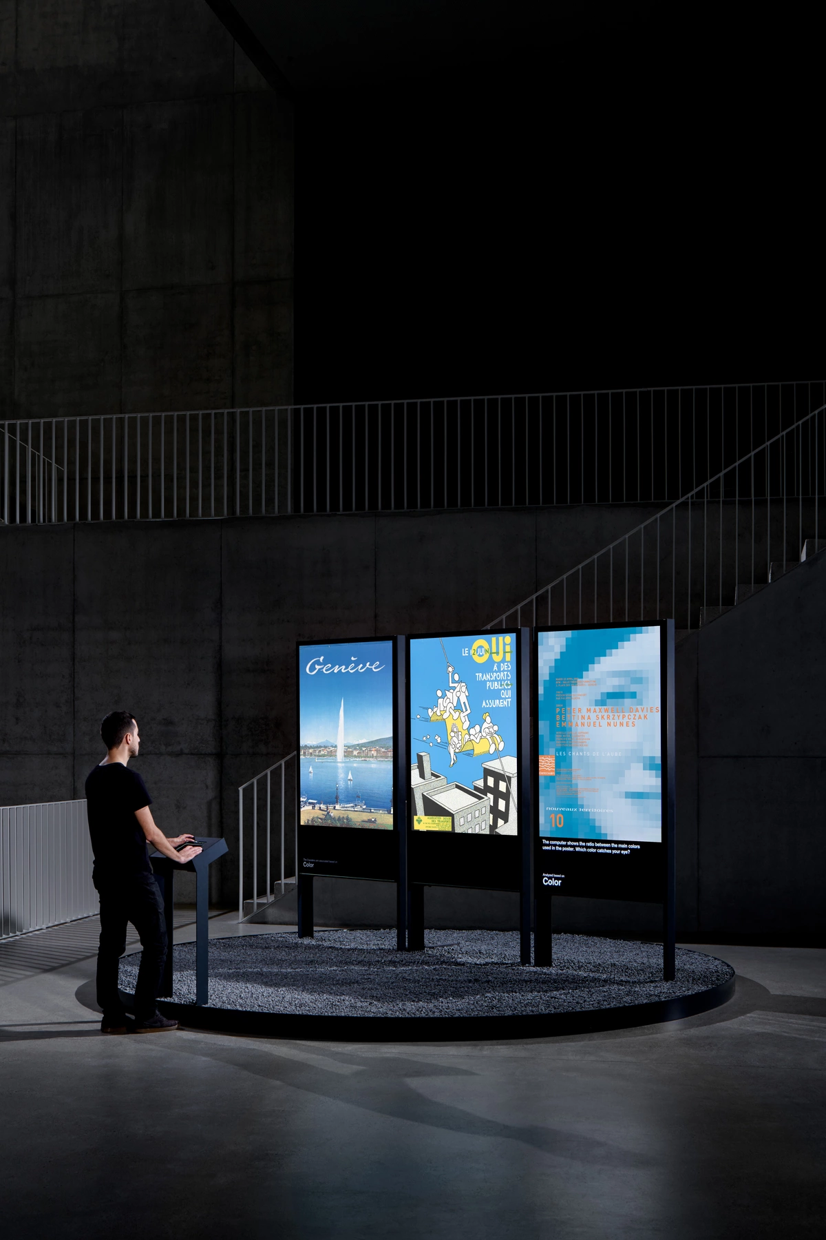 Discovery tour of the temporary Poster World installation (2) | Geneva ...